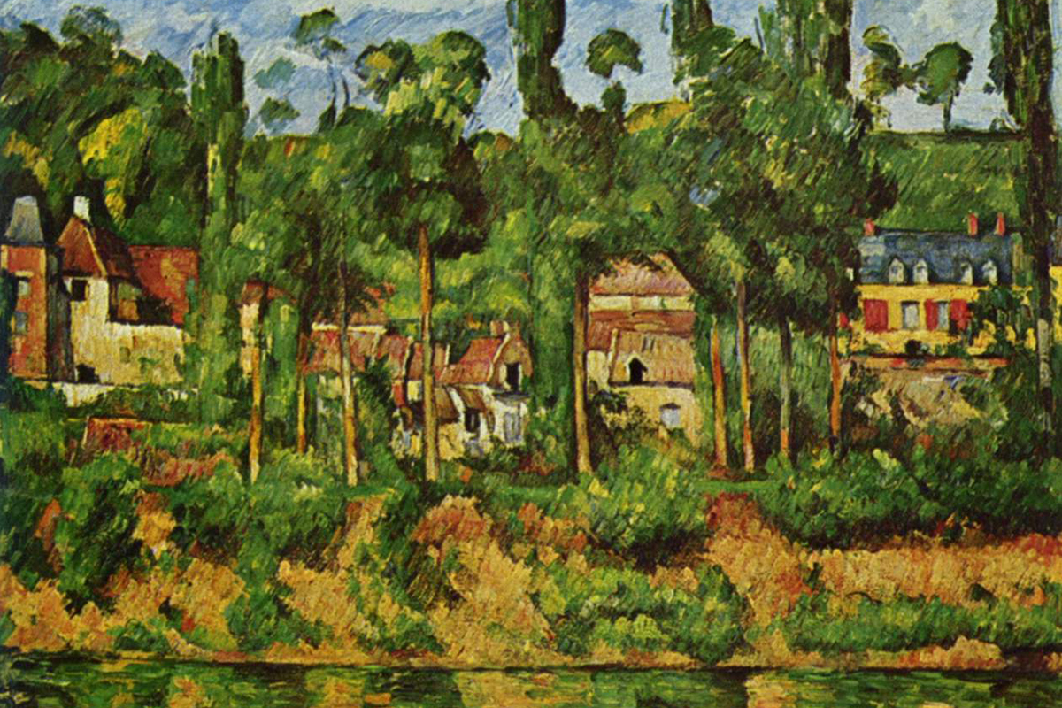 Earthy Anecdotes: Zola's House at Médan by Paul Cézanne - Culturedarm
